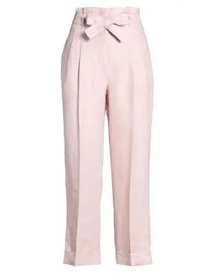 Peserico Tapered Pants In Linen, Viscose, And Silk