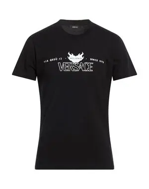 Versace T-shirt Size Cotton - Black
