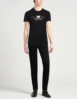 Versace T-shirt Size Cotton - Black