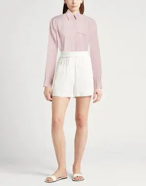 Peserico Poplin Shirt With Appliqués