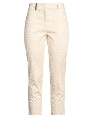 Peserico Tapered Polka-dot Pants - Beige