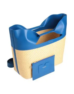 Alexander McQueen Handbag Textile Fibers - Blue