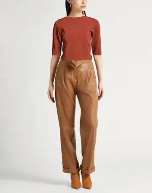 ROBERTO COLLINA Knitted 3/4 Sleeve Top