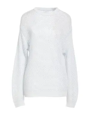 Peserico Sweater In Polyamide, Alpaca Wool, And Virgin Wool - Blue