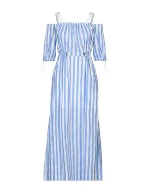 TRUSSARDI Striped Midi Dress