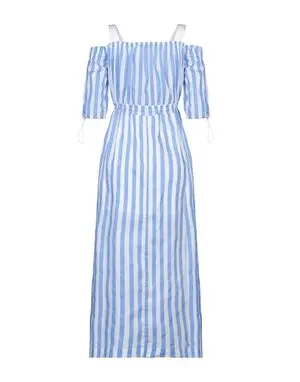 TRUSSARDI Striped Midi Dress