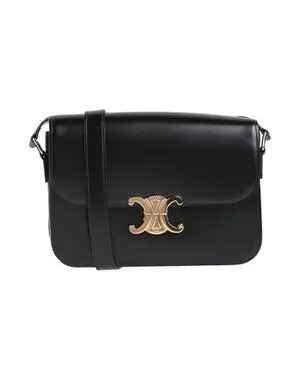 Celine Calfskin Cross-body Bag - Black