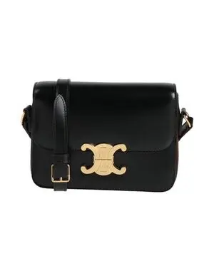 Celine Cross-body Flap Bag - Black