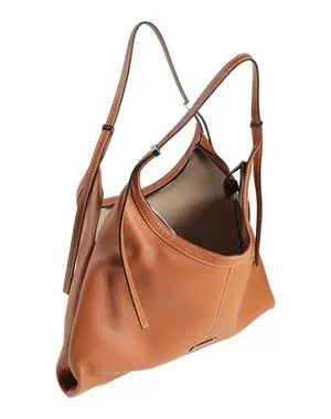 GIANNI CHIARINI Pebbled Leather Hobo Bag