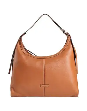 GIANNI CHIARINI Pebbled Leather Hobo Bag