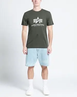 Alpha Industries T-shirt Size Cotton - Green