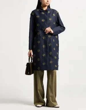 MOORER Cotton And Linen Overcoat