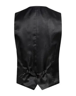 Dolce & Gabbana Tailored Vest In Virgin Wool - Grey