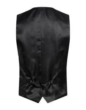 Dolce & Gabbana Tailored Vest In Virgin Wool - Grey
