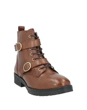 Cosmoparis Leather Lace-up Ankle Boots