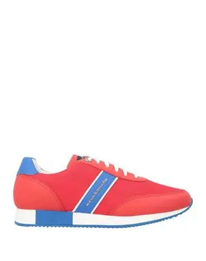 Paul & Shark Leather Sneakers - Red