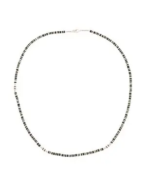 MAOR Silver Beaded Necklace