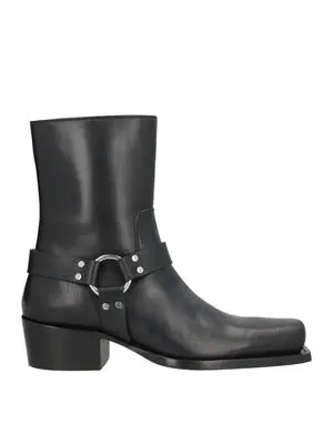 Dsquared2 Calfskin Boots With Strap Detailing