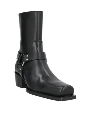 Dsquared2 Calfskin Boots With Strap Detailing
