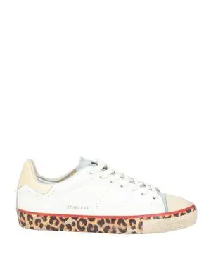 HIDNANDER Leather Sneakers - White