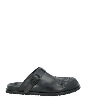 Roberto Cavalli Leather Clogs