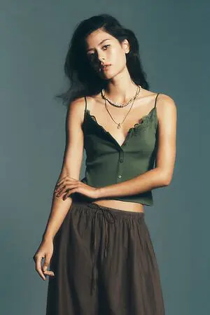Anthropologie Lace Trim Cami