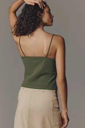Anthropologie Lace Trim Cami