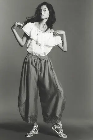 White Ruffle Blouse Short Sleeve Blouses