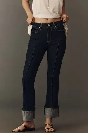 Hudson Jeans Barbara Low-rise Wide-leg Jeans