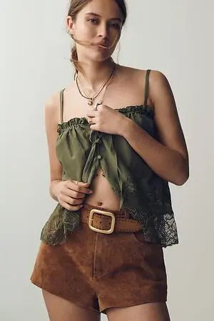 Blanknyc Suede Leather Shorts