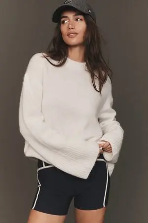 Sweaty Betty Pinnacle Wool Blend Crew-neck Sweater