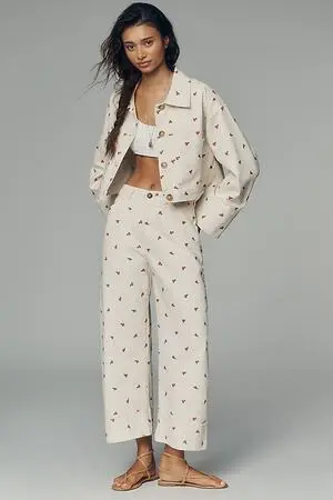 Pilcro Barrel Leg Pants