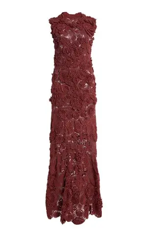 Ulla Johnson Anita Crocheted Maxi Dress