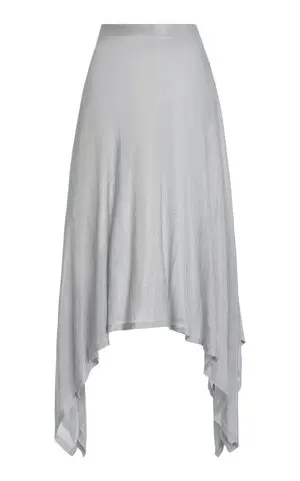 MEL USINE Leonore Chainmail Knit Skirt - Silver
