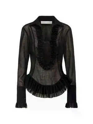 LUDOVIC DE SAINT SERNIN Duchesse Ruffled Shirt