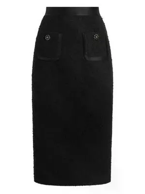 Dolce & Gabbana Black Wash Skirts