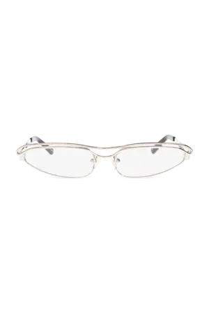 Attico Tone Steel Frame Glasses - Silver
