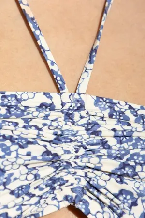 Isabel Marant Étoile Salma Bandeau Bikini Top - Blue
