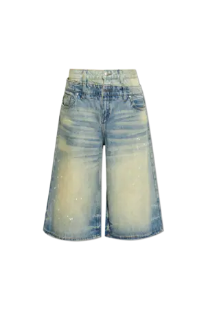 Misbhv Raw Edge Hem Bottoms For Men