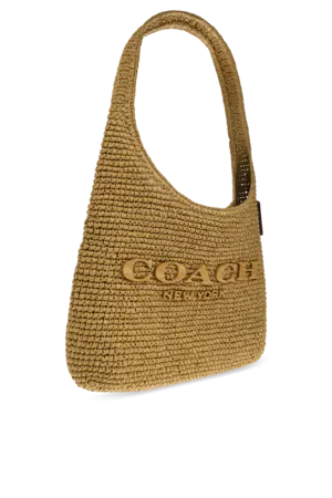 COACH Woven Shoulder Bag