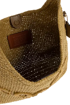 COACH Woven Shoulder Bag