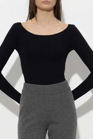 ENTIRE STUDIOS Elastic Bodysuit - Black