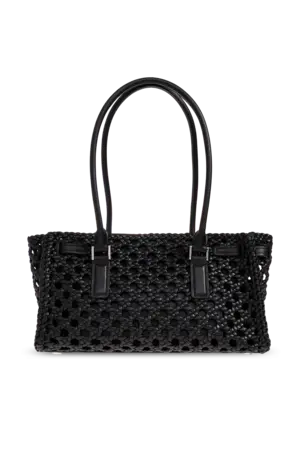 Michael Kors Hamilton Moderne Shoulder Bag - Black