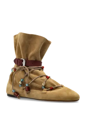 Isabel Marant Étoile Letiz Suede Ankle Boots - Brown