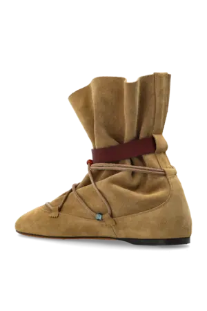 Isabel Marant Étoile Letiz Suede Ankle Boots - Brown