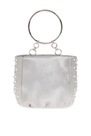 Rodo Handbag With Pearl And Mesh Detailing