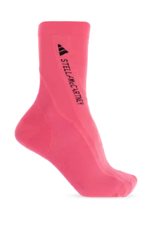 Adidas By Stella McCartney Logo Socks - Pink