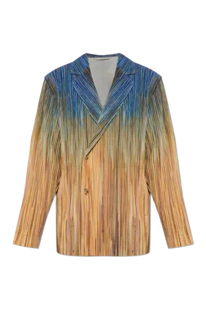Issey Miyake Pleated Blazer - Multicolour