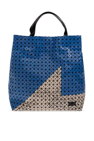 Issey Miyake Geometric Shopper Tote - Blue