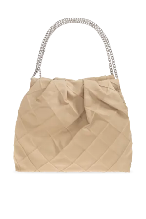Tory Burch Fleming Shoulder Bag - Beige